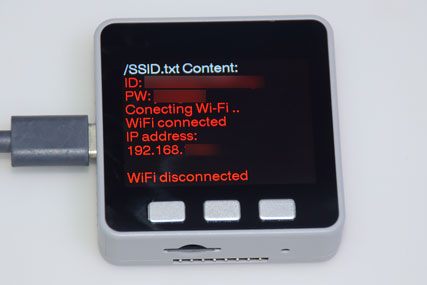 【Arduino】「M5Stack」WiFi接続をしよう！（microSDでWi-Fiアクセスポイント設定）│KARAKURI MUSHA