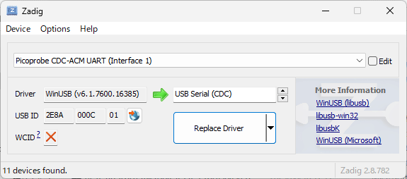 【arduino】raspberry Pi Picow をデバッグする！picoprobe経由でシリアル入出力をする方法 Arduino